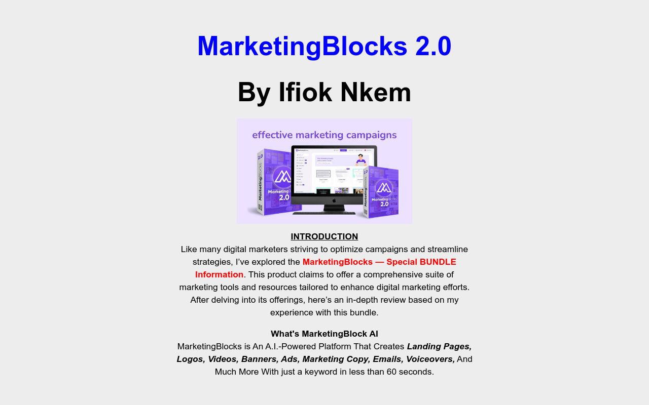 MARKETINGBLOCKS 2.0